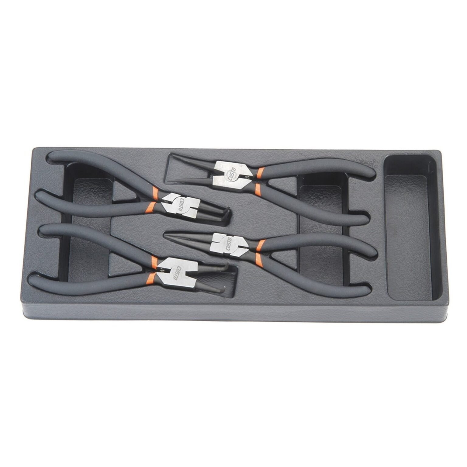 Professional 4-Piece Circlip Plier Set for Technicians